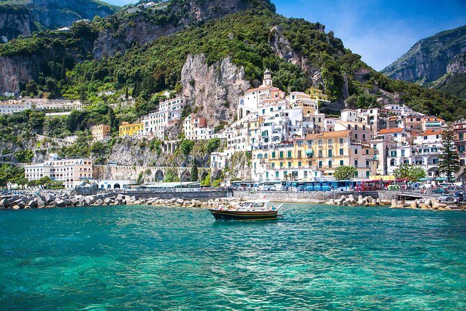 Salerno to Amalfi and Positano Private Boat Excursion - Key Points