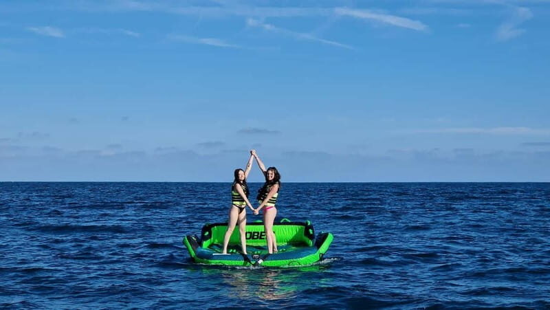 Salou: Private Inflatable Water Sofa Ride - What Is the Inflatable Water Sofa Ride?