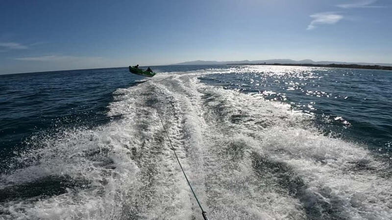 Salou: Private Inflatable Water Sofa Ride - Who Will Enjoy This?