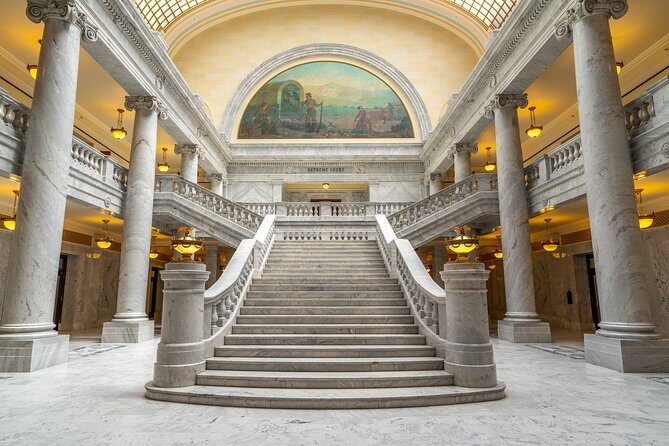 Salt Lake City Guided Bus Tour - Stop 3: Utah State Capitol