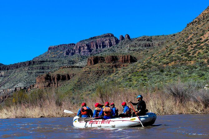 Salt River Whitewater Rafting  Full Day with Lunch - An Introduction to the Salt River Rafting Experience
