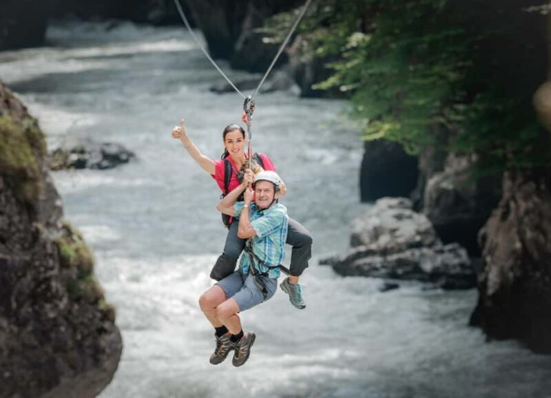 Salzach Gorge Adventure - Mega Flying Fox & Cave Tour - The Mega Flying Fox: A Heart-stopping Highlight