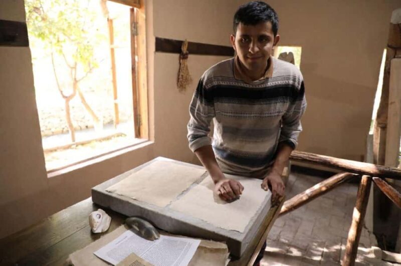 Samarkand: Bread and Paper-Making Masterclass with Pickup - Examining the Value