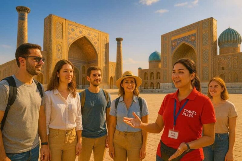 Samarkand: Historical Monuments Group Walking Tour - Registan Square