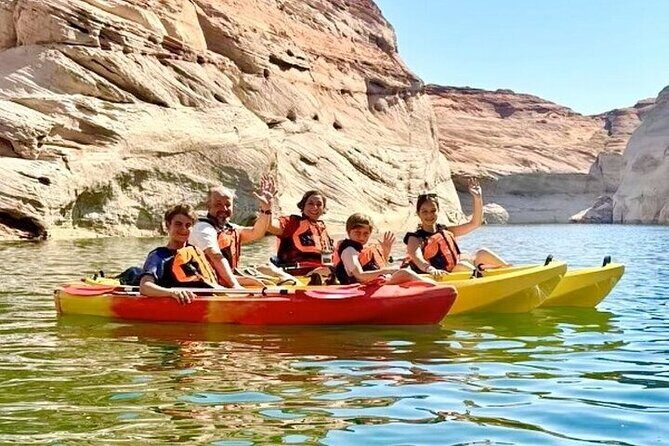 Same Day Exclusive Kayak Rental on Lake Powell - An Authentic Look at the Kayak Experience on Lake Powell