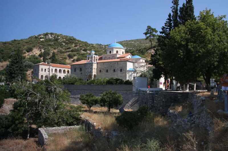 Samos: Full-Day Island Bus Tour ( starting from east Samos ) - Visiting the Hera Temple and Megali Panagia Monastery