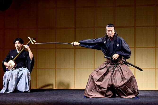 Samurai Geisha Dance and Game Show Ticket You Can Join in Kyoto - Key Points