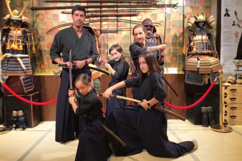 Samurai Ninja Museum Asakusa:Samurai Sword Lesson for Family - What to Expect at the Samurai Ninja Museum Experience