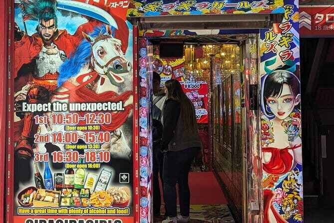 Samurai Show Ticket with 2 DrinksSHINJUKU *18 years or older - Breakdown of the Itinerary