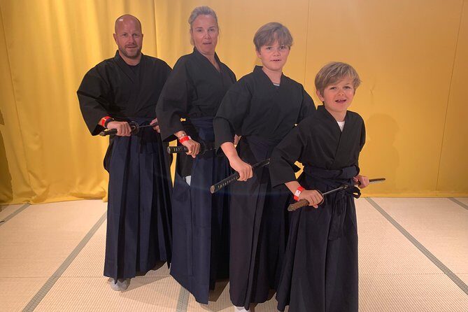 Samurai Sword Experience (Family Friendly)at SAMURAI MUSEUM TOKYO - The Sum Up