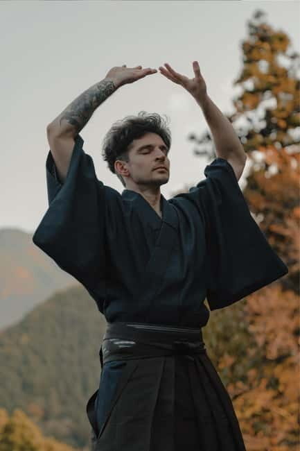 Samurai Swordsmanship and Sound Meditation in nature - The Performance and Musical Meditation