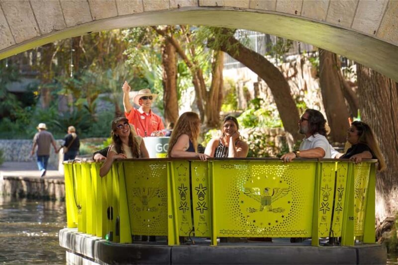 San Antonio Riverwalk Tour With Go Rio River Cruise - Transport, Group Size, and Duration