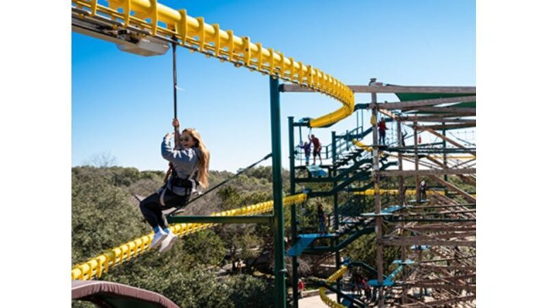 San Antonio: Twisted Trails Zip Rails, Ropes & Climbing Wall - The Value and Accessibility