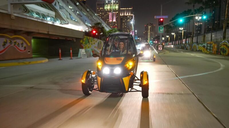 San Diego: Coronado Island Electric GoCar Night Tour - FAQ