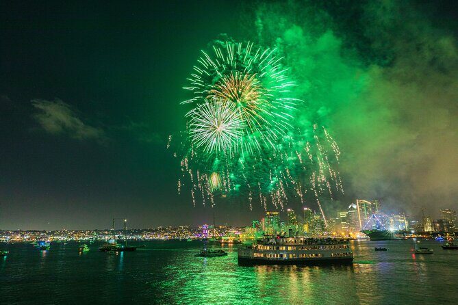 San Diego New Year's Eve Plated Dinner Cruise - The Itinerary and Stops