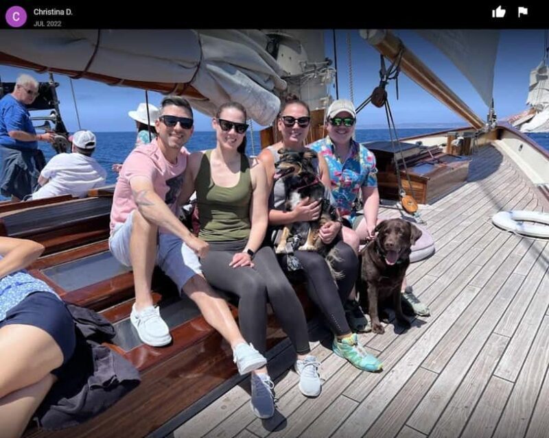 San Diego: Whale Watching Cruise on the Yacht America - The Real Value of the Experience