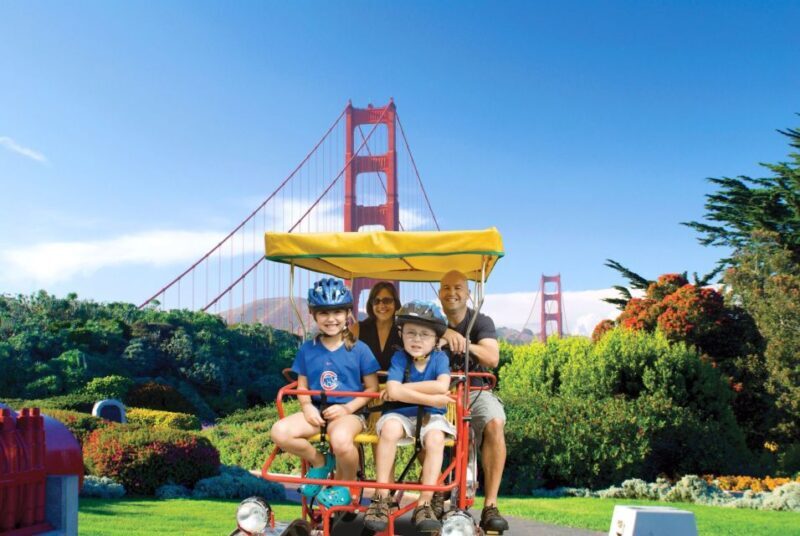 San Fancisco: Golden Gate Park Surrey Rental - Key Points