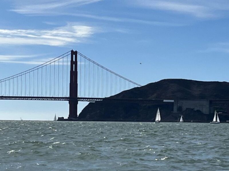 SAN FRANCISCO: (2hr) PRIVATE Sailing Experience 6 Guests - An In-Depth Look at the Experience