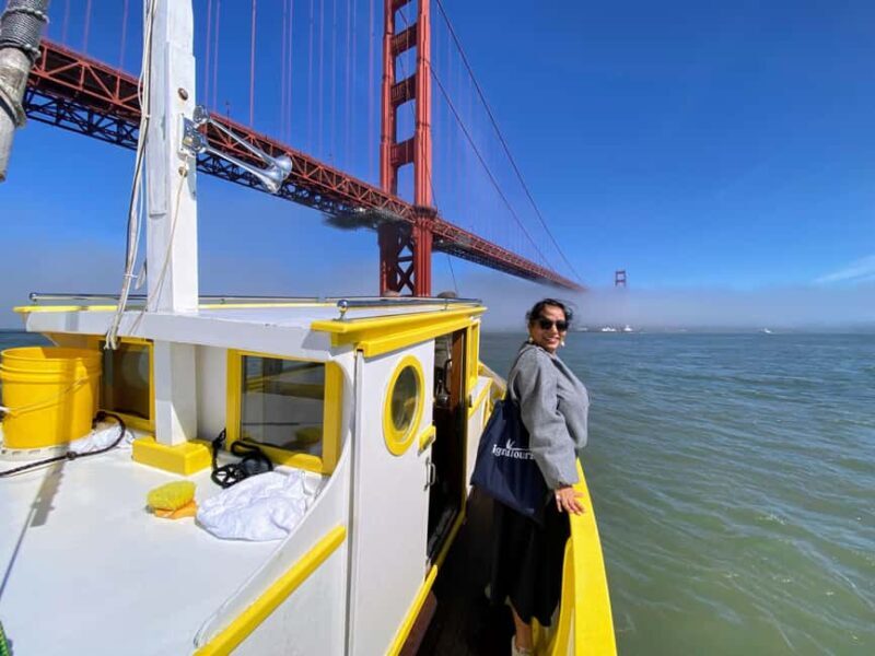 San Francisco: Golden Gate Bay Voyage on Historic Boat - A Vintage Vessel with History and Charm