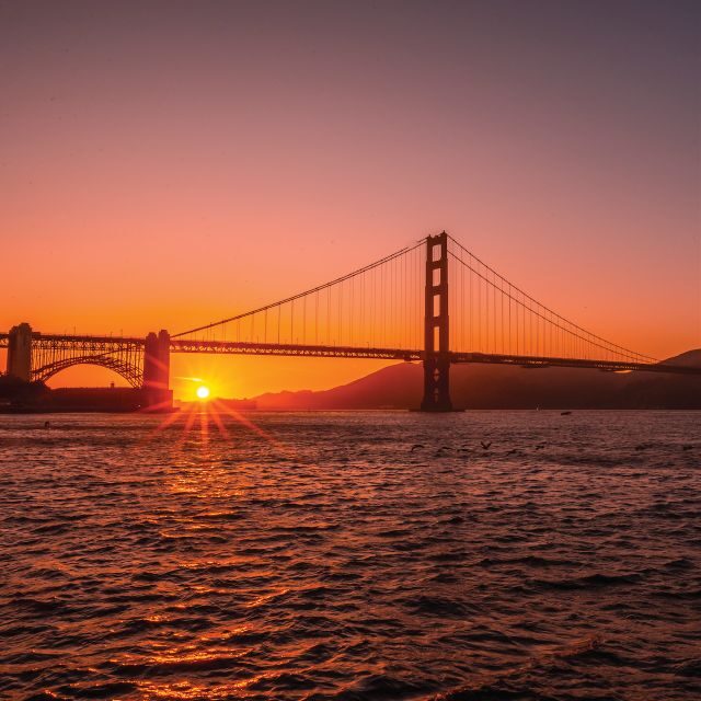 San Francisco: Golden Gate Bridge and Bay Sunset Cruise - Frequently Asked Questions