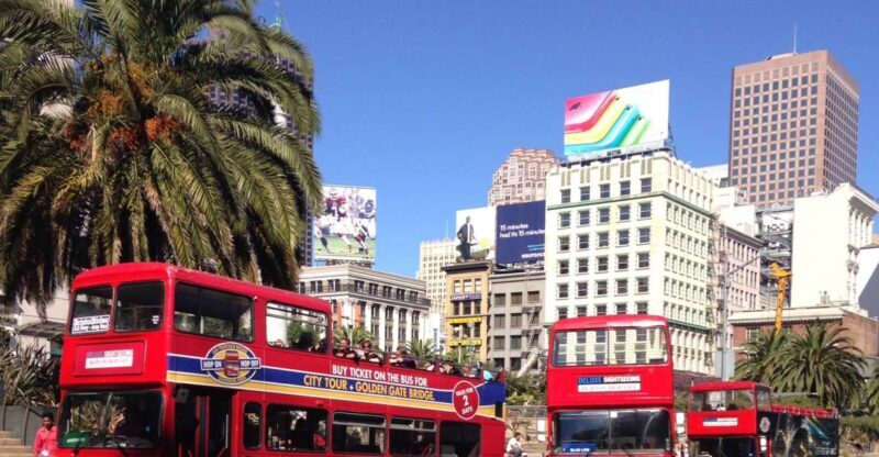 San Francisco: Hop-On Hop-Off Deluxe Bus Tour with 20 Stops - FAQs
