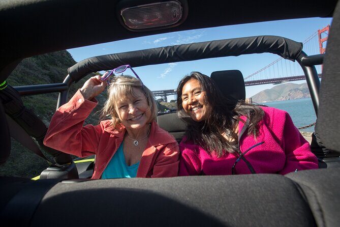 San Francisco Private Group Open Top Jeep Tour - 3 Hour - FAQ