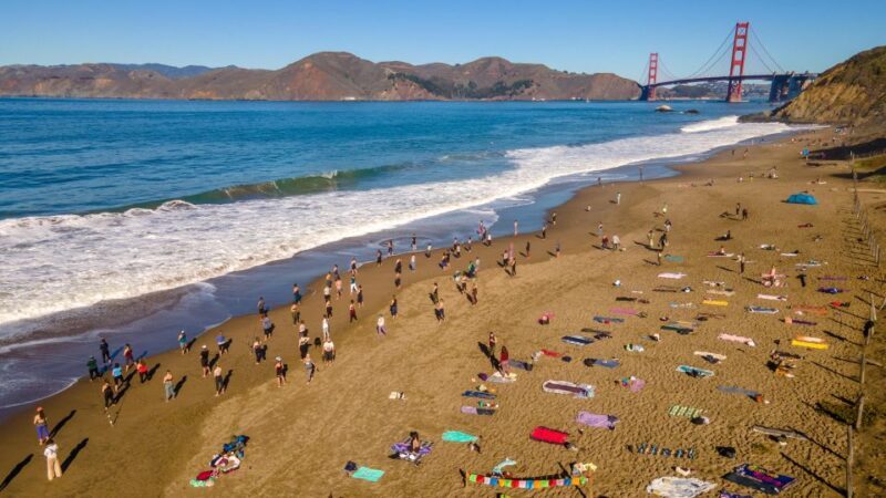 San Francisco: Silent Disco Yoga at Baker Beach - Authentic Feedback From Participants
