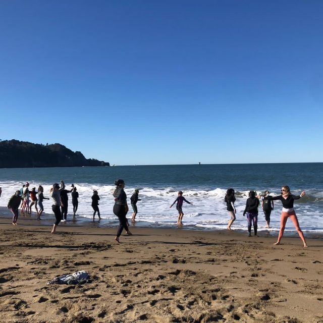 San Francisco: Silent Disco Yoga at Baker Beach - The Sum Up