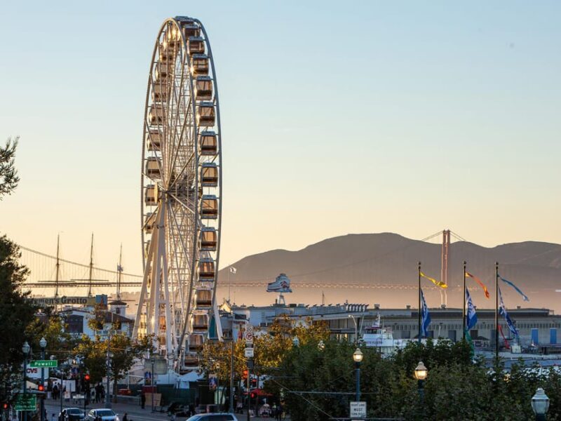 San Francisco: Sky Star Wheel - Fisherman's Wharf - The Experience of Riding the SkyStar Wheel