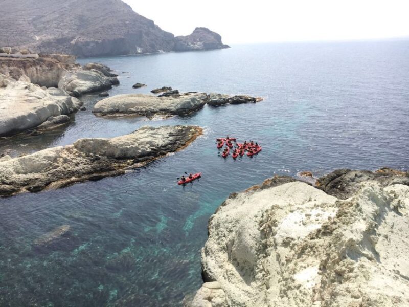 San José: Cabo de Gata Natural Park Kayak and Snorkel Tour - Key Points