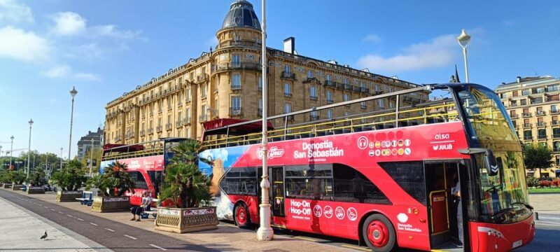 San Sebastian: Hop-On Hop-Off City Tour Bus - Key Points