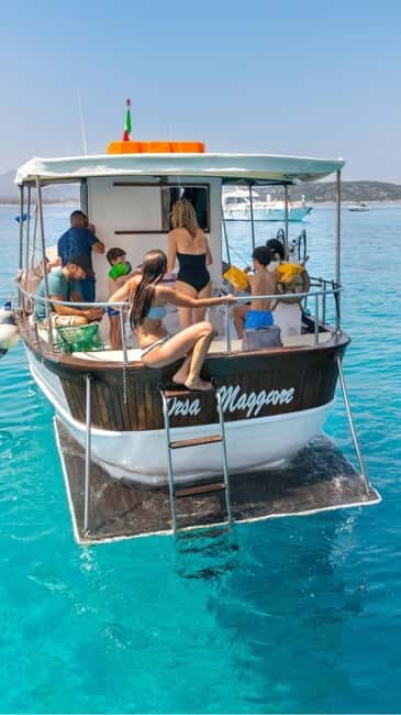San Teodoro: Fishing trip and lunch with fresh catch and diving among the islands - Price and Value