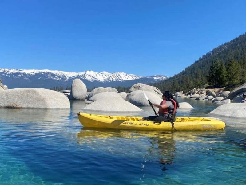 Sand Harbor Kayak Tour in Lake Tahoe - Scenery: A Visual Feast on the Water
