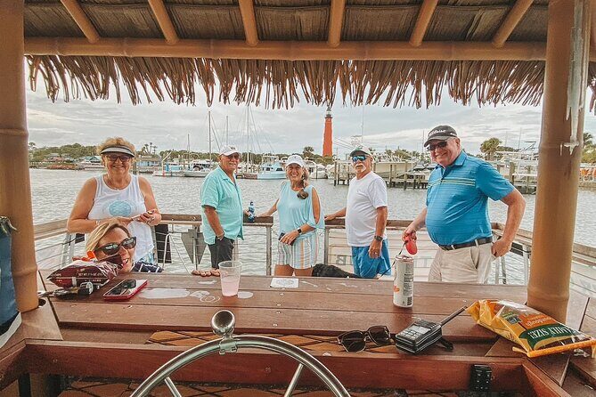 Sandbar Cruising on the Tiki Pub - The Experience and Atmosphere