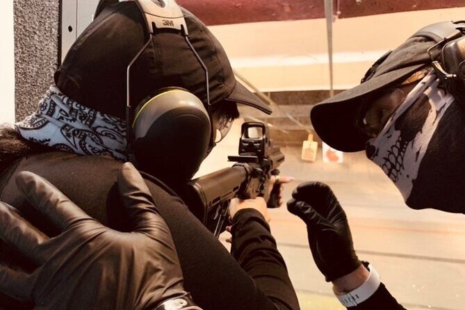 Sandbox -Shooting Range Package - Authentic Firearm Experience in Las Vegas: The Sandbox Shooting Range Package