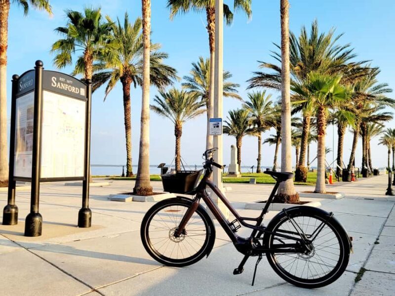 Sanford: E-Bike Rental with Helmet and Lock - Key Points