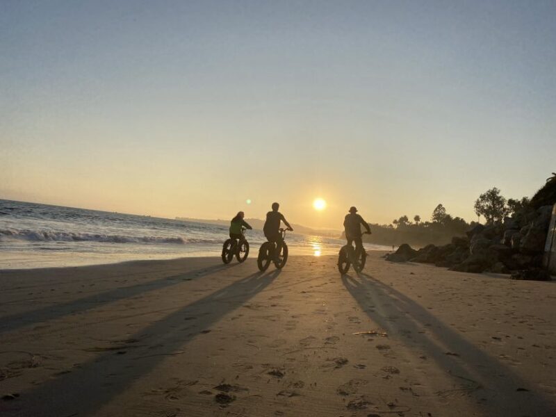 Santa Barbara: City & Sand Electric Bike Tour - The Ride Begins: Cabrillo Bike Path and West Beach