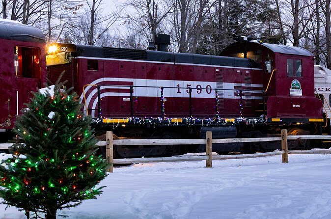 Santa Express Train First Class Granite State Railway - Who Will Love This Ride?