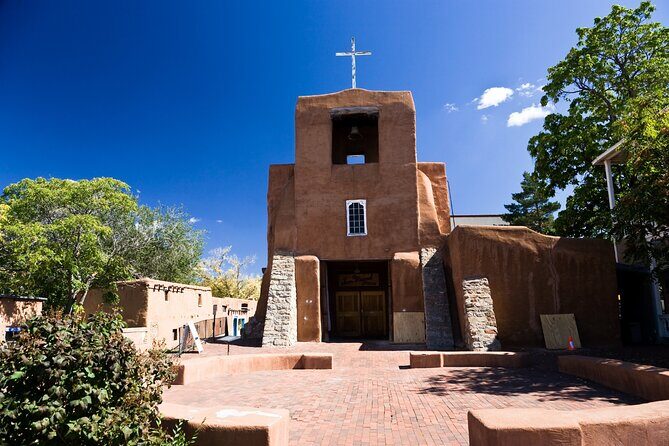 Santa Fe Historic Downtown Smart Phone Audio App Self Guided GPS Walking Tour - Santa Fe Community Gallery & City Hall Park