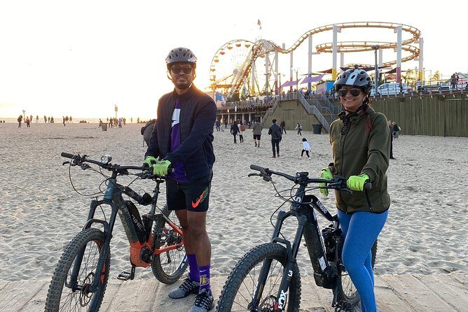 Santa Monica to Marina Del Rey e-Bike Beach Tour - Key Points