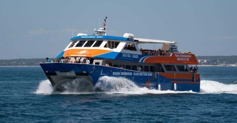 Santa Pola: Tabarca Catamaran Cruise with Underwater Vision - An Overview of the Catamaran Experience