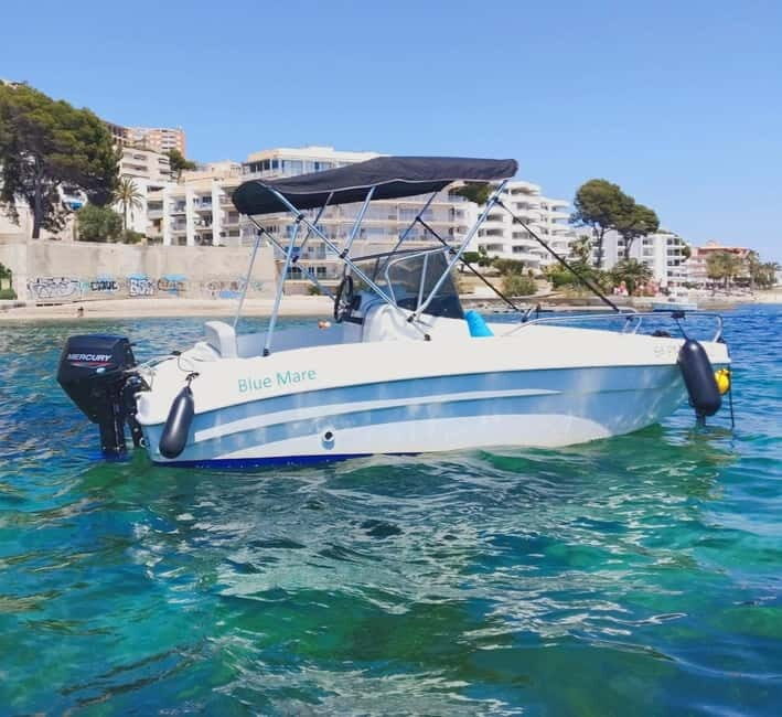 Santa Ponsa: Boat Rental No Licence Required- Captain Jack 2 - The Itinerary — What You Can Expect