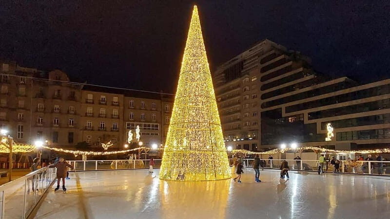 Santiago de Compostela: Vigo Christmas Lights Guided Tour - Authentic Experiences and Local Charm