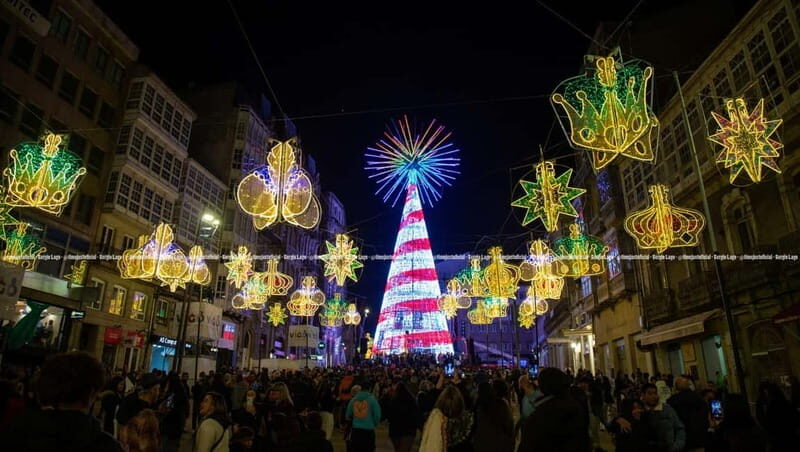 Santiago de Compostela: Vigo Christmas Lights Guided Tour - FAQ