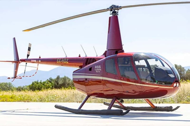 Santorini: 30 Minute Private Helicopter Flight - In The Sum Up
