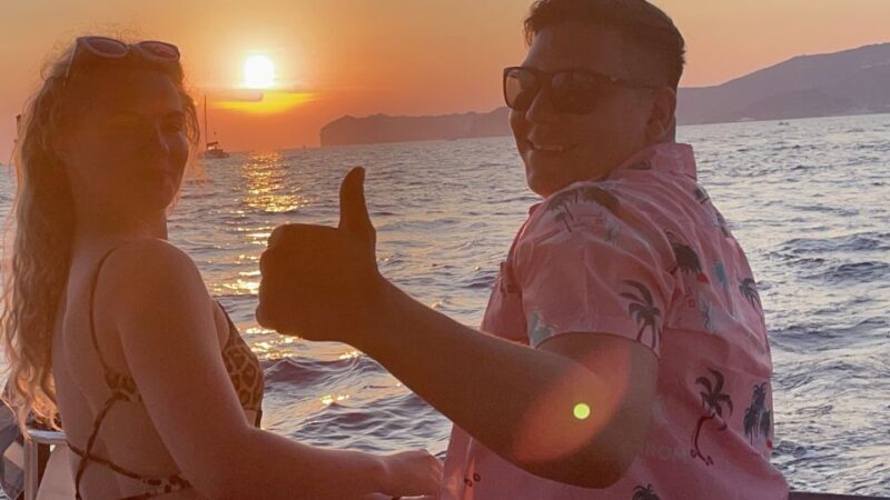 Santorini: Adventurous Catamaran Experience with Snorkeling - The Sum Up
