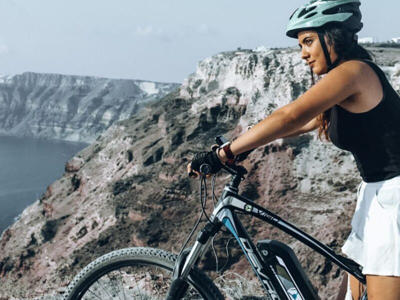 Santorini: Around the Island by Electric Bike - Key Points
