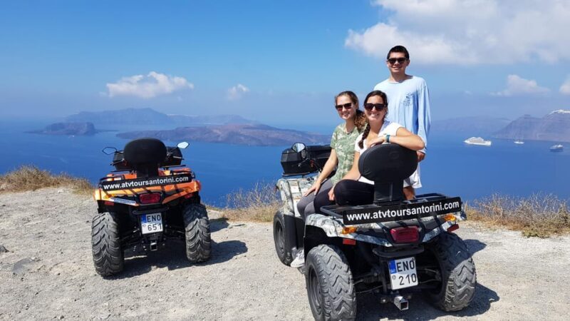 Santorini: ATV guided tour around the South of the island - What to Expect from the Tour Logistics