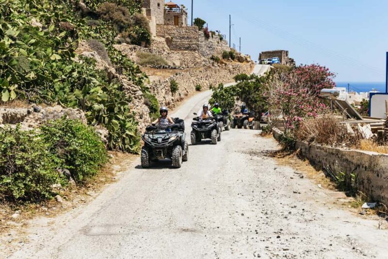 Santorini: ATV Quad Bike Tour with Lunch and Pickup - The Practical Side: Group Sizes, Timing, and Value
