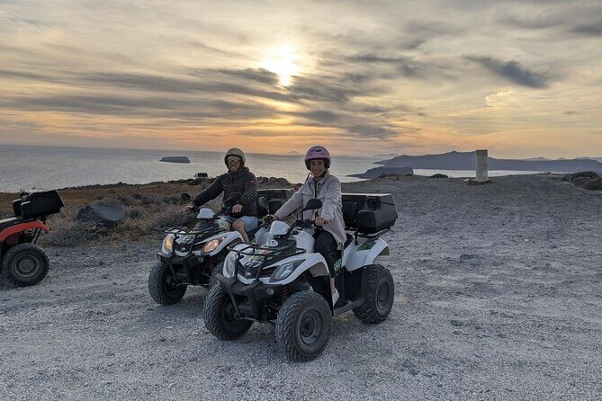 Santorini ATV Quad Tour + Lunch and PICKUP - FAQs